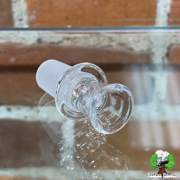 AshMe Glass 18" 60 Hole Gridded Stemline - Secret White